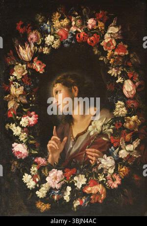 Mario Nuzzi - Angel Annunciation Garland Flowers Stock Photo - Alamy