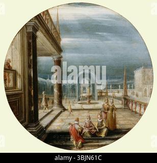 This 17th-century painting portrays the architectural beauty of Triest ...
