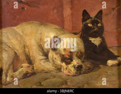 Wilhelm Frey Beste Freunde Stock Photo - Alamy