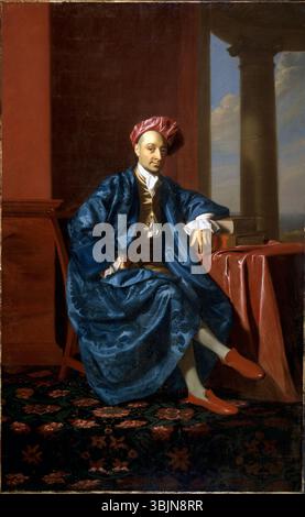 John Singleton Copley’s 1773 oil portrait of John Winthrop, the first ...