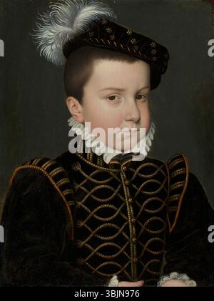 The portrait depicts François, Duke of Alençon, also known as Duke of ...