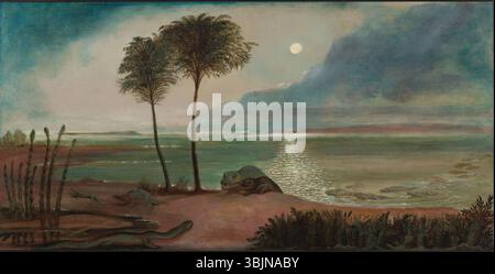 Triassic Life of Germany by Benjamin Waterhouse Hawkins Stock Photo - Alamy