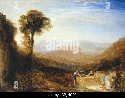 View of Orvieto, Painted in Rome, JMW Turner, 1828 Stock Photo - Alamy