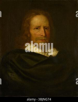 William Dobson - Portrait of Abraham van der Doort - WGA6362 Stock ...