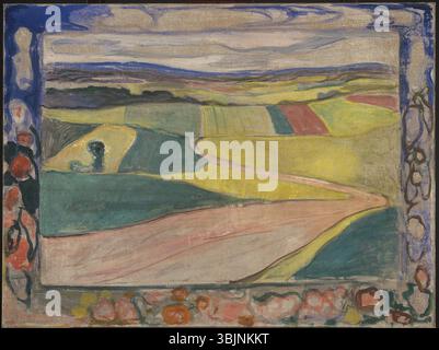 Summer Landscape 1896 by Edvard Munch Stock Photo - Alamy