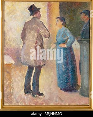 In the Café 1890 by Edvard Munch Stock Photo - Alamy