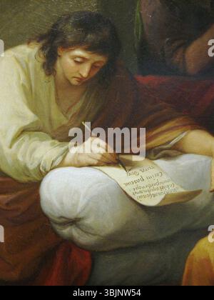 Angelica Kauffman - Virgil Writing His Epitaph at Brundisi Stock Photo ...