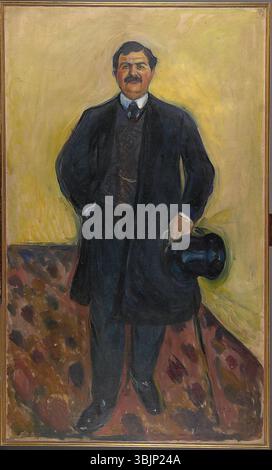 Hermann Schlittgen 1904 by Edvard Munch Stock Photo - Alamy