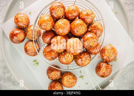 Arabic Cuisine; Delicious bite-sized of Egyptian traditional Mombar ...