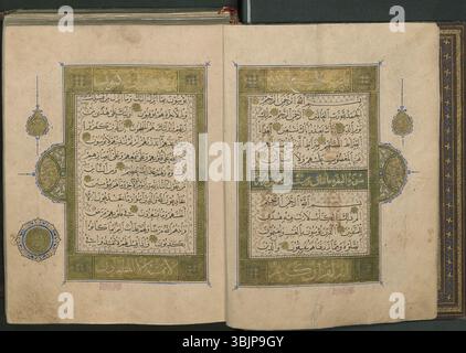 Quran, manuscript, Iraq, Baghdad, 13th century, Museum of Islamic Art ...
