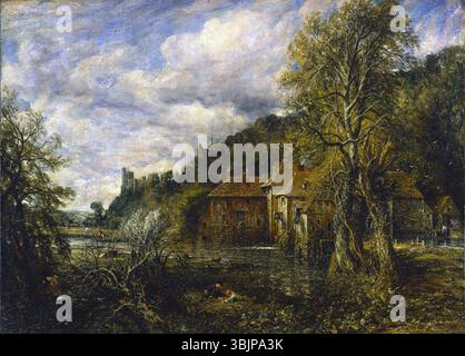 John Constable’s *Arundel Mill and Castle* is a painting that showcases ...