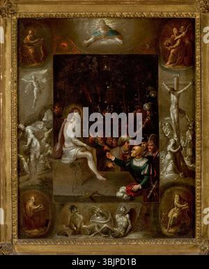 The 'Mocking of Christ' by Francken is a dramatic depiction of the ...