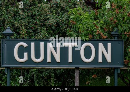 Gunton Royal Station Norfolk England Stock Photo - Alamy