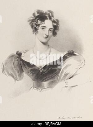 Lady Harriet Clive, later Baroness Windsor Stock Photo - Alamy
