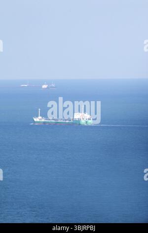 Intensive navigation in the Kerch Strait Stock Photo - Alamy