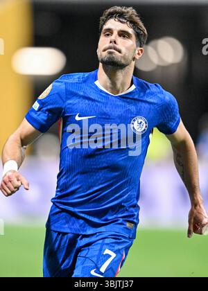 Pedro Neto of Chelsea FC in action during the FIFA Club World Cup final ...