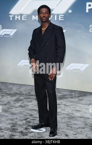 Ny. 16th June, 2025. Damson Idris, Jerry Bruckheimer at arrivals for F1 ...