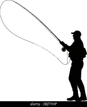 Fishing Line icon. Monochrome simple Fishing icon for templates, web ...