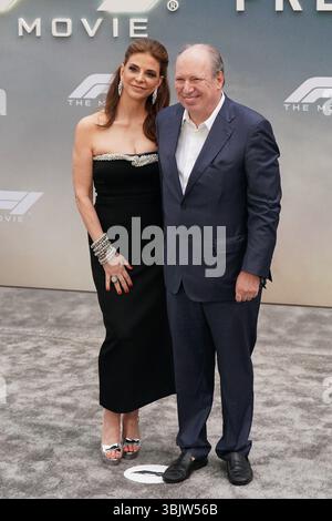 Hans Zimmer at arrivals for F1: THE MOVIE Premiere, Times Square, New ...
