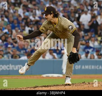 San Diego Padres pitcher Dylan Cease throws during the second inning of ...