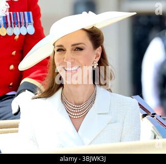 The Princess of Wales attending the annual Order of the Garter Service ...