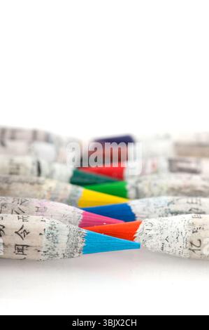 Chinese color pencils Stock Photo - Alamy