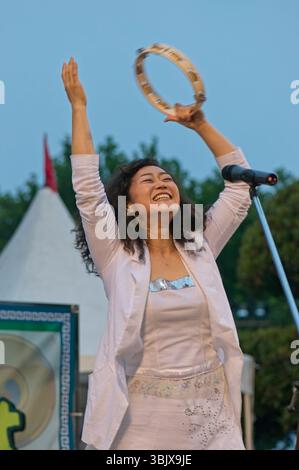 Traditional Korean band, Pusan Stock Photo - Alamy