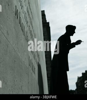 Orwell Monument at the BBC Stock Photo - Alamy