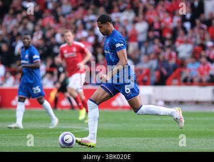 Levi Colwill of Chelsea FC during the Premier League match between ...