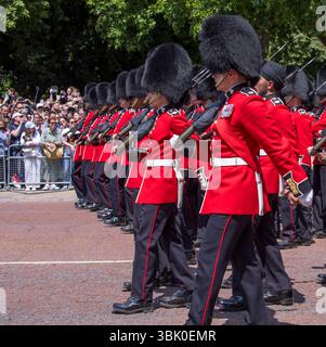 Marching Coldstream Guards Trooping The Colour Color The Mall ...