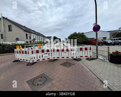 Stockbilder 06/2025 Baustellen Absperrung an einer Strasse Hamburg ...