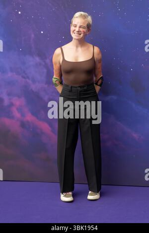 Bebe Vio attends the Disney movie premiere Zootropolis 2 green carpet ...