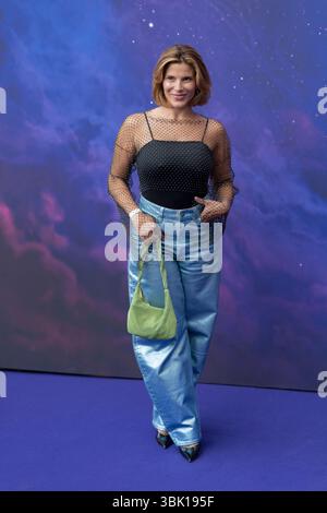 Monica Volpe attends the red carpet of the movie THE BEAUTY on January ...