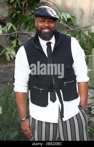Bechir Sylvain attends the "Jurassic World Rebirth" premiere at Lincoln ...