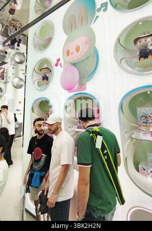 Labubu products at a Pop Mart store in Chongqing, China, 20 June, 2025 ...