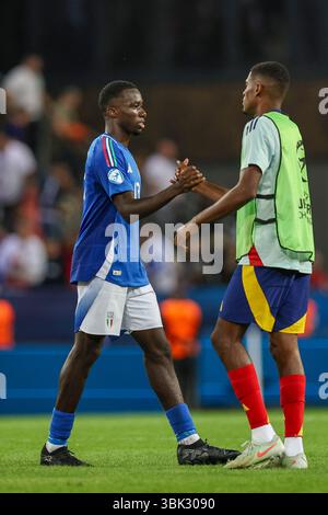 Michael Kayode (Italy U21) during the UEFA Under 21 Slovakia 2025 match ...