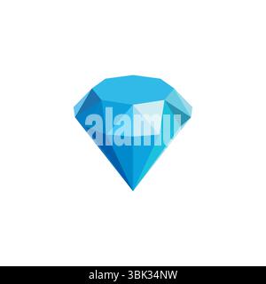 diamond gem emoji symbol sign icon vector illustration Stock Vector ...