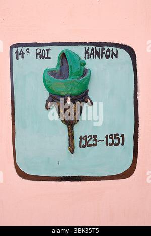 King symbol in the royal palace, Allada, Benin Stock Photo - Alamy