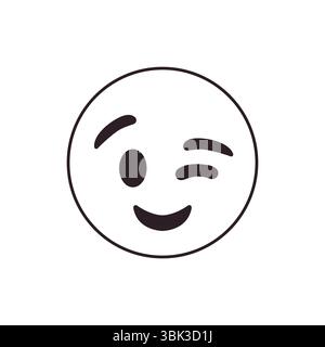 smile face emoji symbol sign icon vector illustration Stock Vector ...