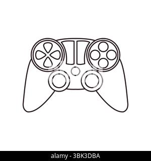 video game controller emoji symbol sign icon vector illustration ...
