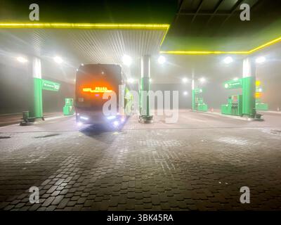 Traveling by Flixbus. Traveling by Flixbus from Kyiv, Ukraine towards ...