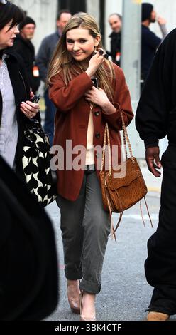 Abigail Breslin Mercedes-Benz New York Fashion Week Spring/Summer 2013 ...