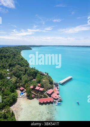 Maratua Paradise Resort, Maratua, Indonesia Stock Photo - Alamy