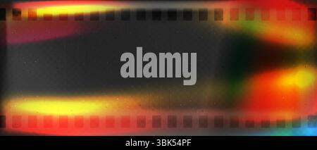 Old shabby grainy film overlay effect, Abstract dark bg cinema with ...