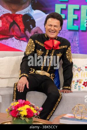 DORAL, FL - JUNE 18: Actor, singer Pedro Fernandez is seen during ...