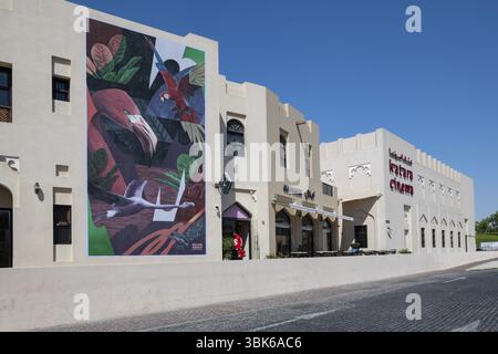 "Art, Mural, Street Art, Katara Cultural Center, Doha, Kata, Orient ...