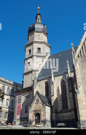 St. Bartholomew Church in Altenburg. Altenburg, Thuringia, Germany ...