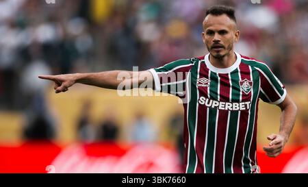 Rene of Fluminense FC gestures during the FIFA Club World Cup football ...