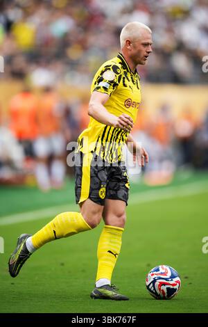 Julian Ryerson of Borussia Dortmund in action during the FIFA Club ...