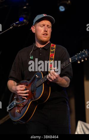 Thetford, UK, 18 June, 2025. Gavin James supporting Rag 'n' Bone Man in ...
